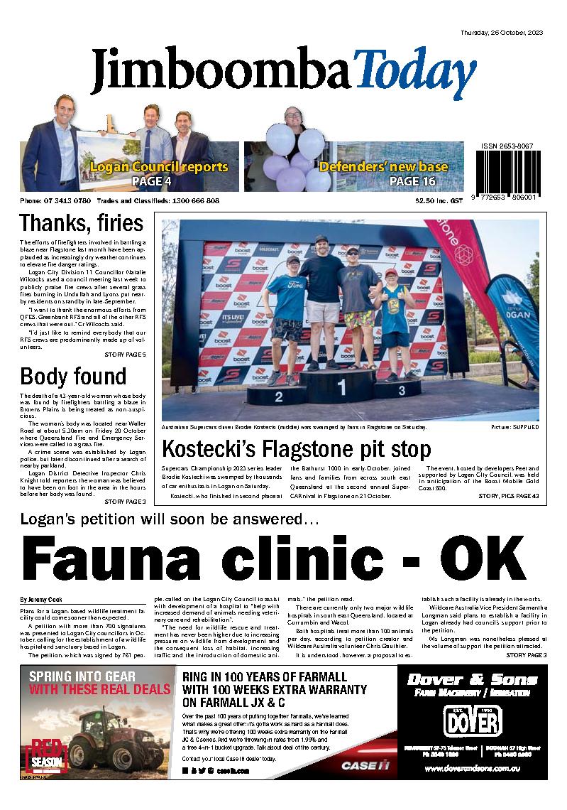 Jimboomba Today - 26th October 2023 | Jimboomba Today