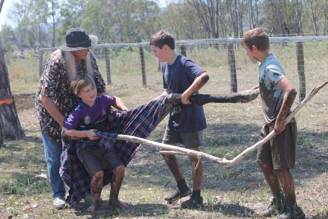 Muddy good fun at Nana Bear's Garden Farm | Jimboomba Today