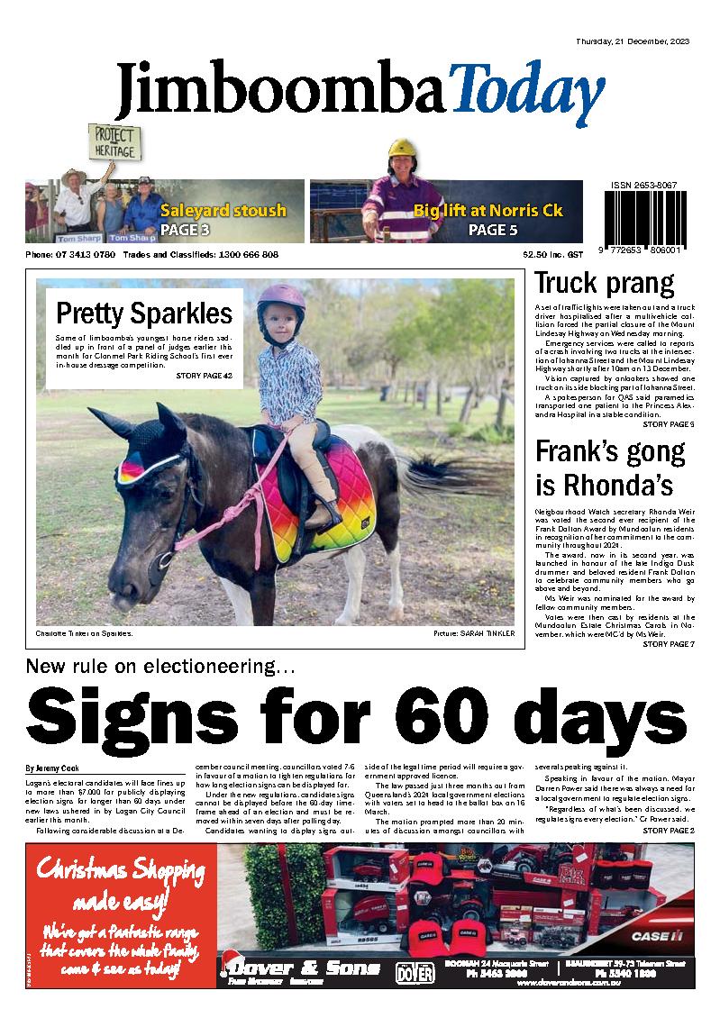 Jimboomba Today - 21st December 2023 | Jimboomba Today