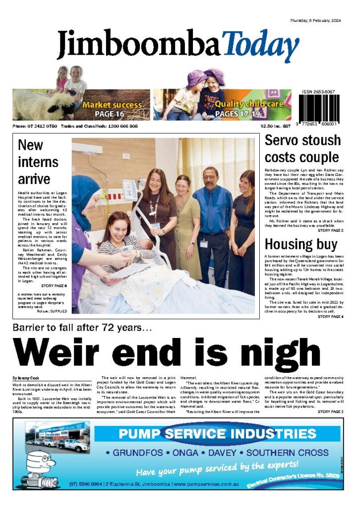 Jimboomba Today - 8th February 2024 | Jimboomba Today