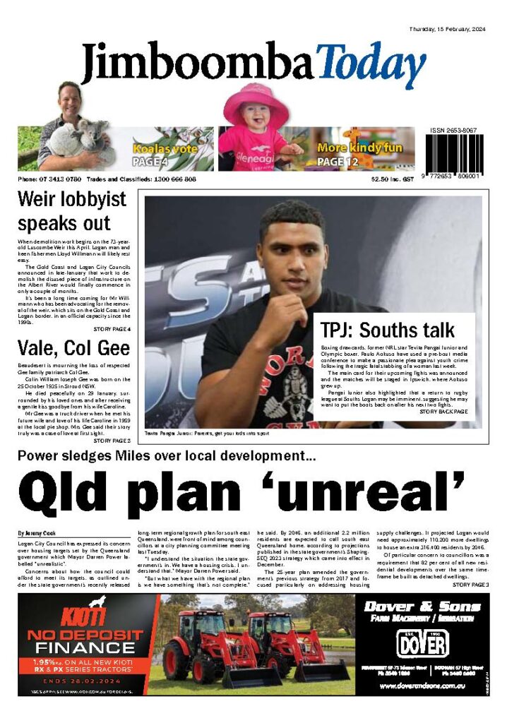 Jimboomba Today - 15th February 2024 | Jimboomba Today