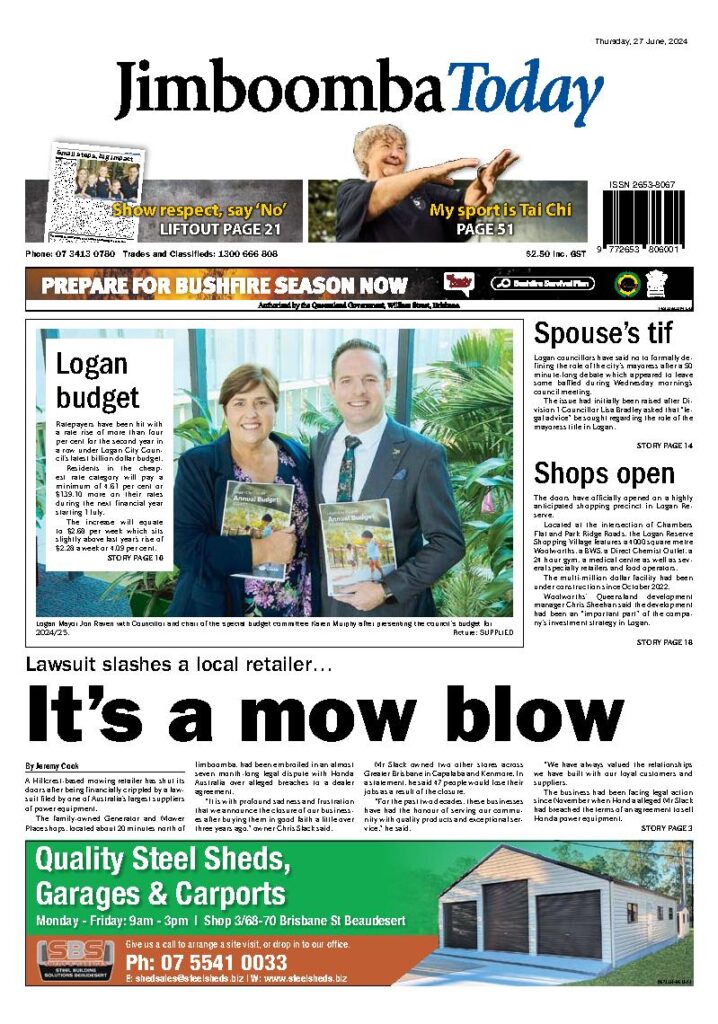 Jimboomba Today - 27th June 2024 | Jimboomba Today