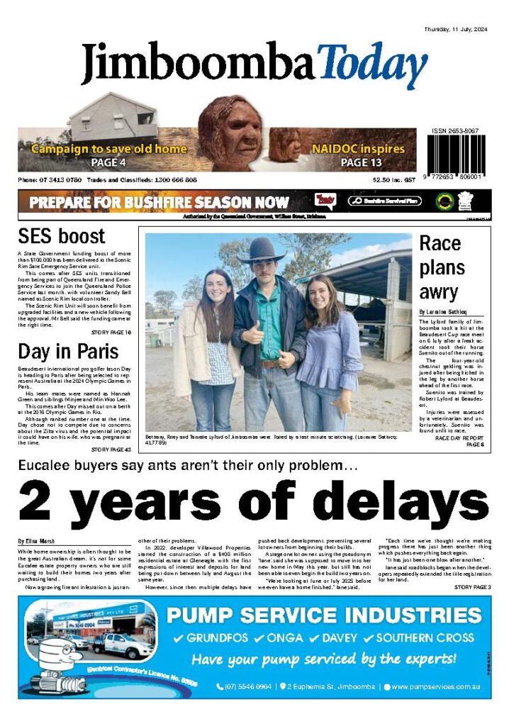 Jimboomba Today - 11th July 2024 | Jimboomba Today