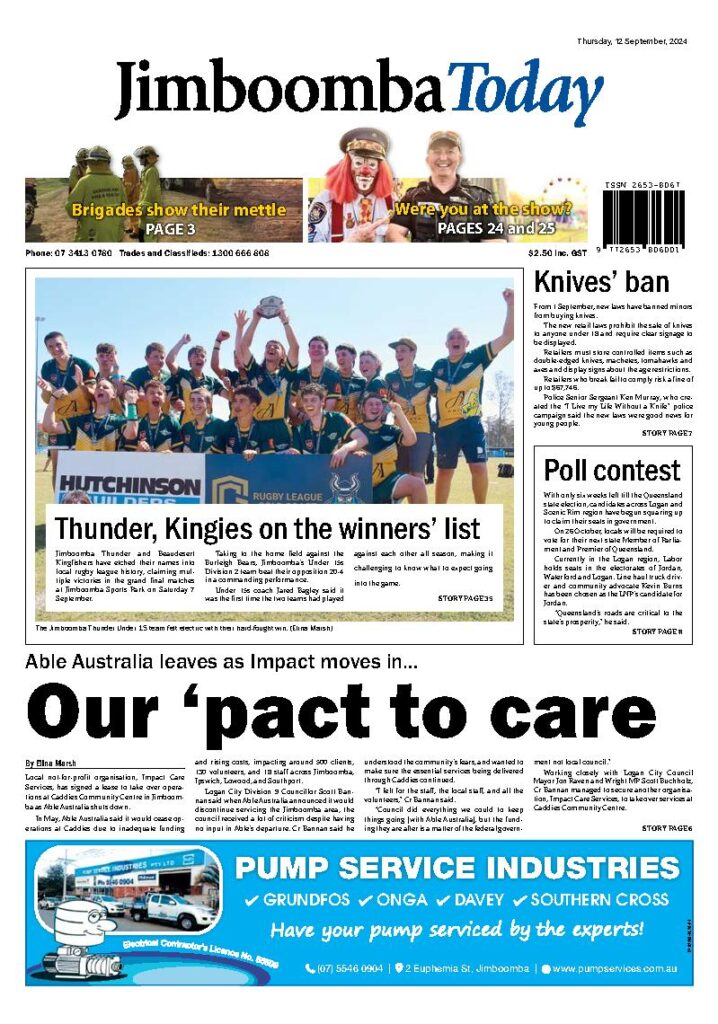 Jimboomba Today - 12th September 2024 | Jimboomba Today