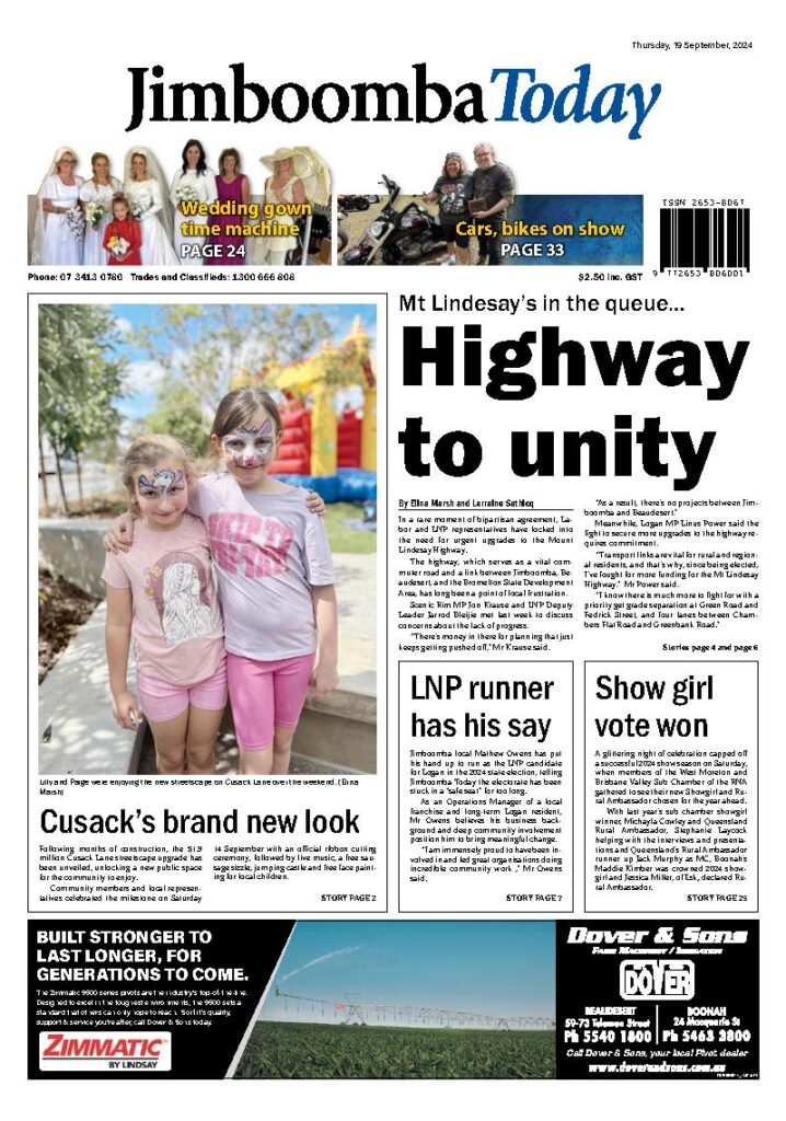 Jimboomba Today - 19th September 2024 | Jimboomba Today